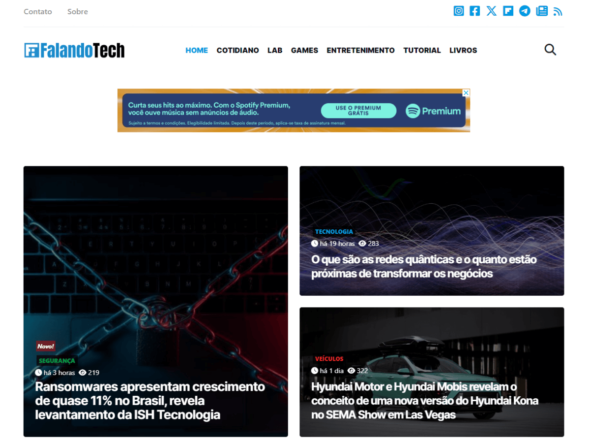 Falando Tech - Relatando tecnologia!